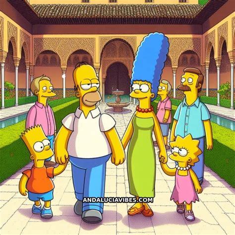 ¿cómo Sería Un Capitulo De Los Simpsons En La Provincia De Granada