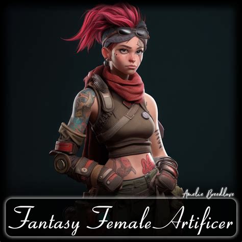 Artstation 200 Fantasy Female Artificer Reference Pack 4k V 68