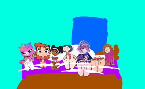 Ticking Me Girls Feet By Kellythepinyfan On Deviantart