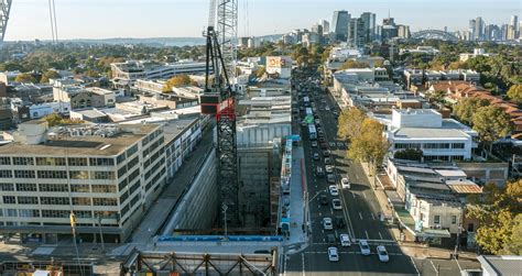 Sydney Metro Crows Nest Station Project Marr Contracting