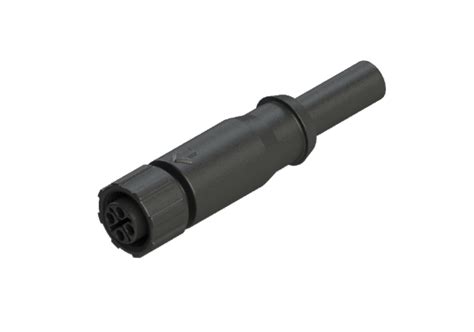 방수 Ip66 ~ 68 M12 S 코드 3핀 암 케이블 어셈블리 커넥터 S12p P203sn Holin