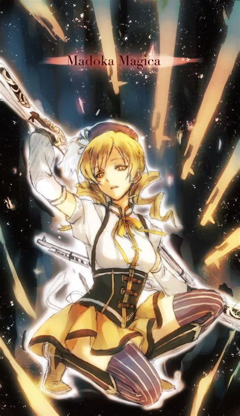 Tomoe Mami Mahou Shoujo Madokamagica Mobile Wallpaper Zerochan Anime Image Board