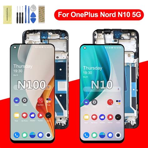 6 49 For Oneplus Nord N10 5g Lcd Display Screen Touch Panel Digitizer Replacement For One Plus