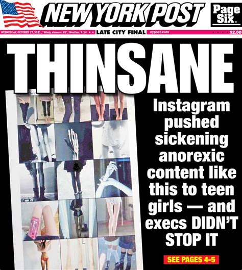 Instagram Curates Anorexia Images To Teen Girls Who Have Eating