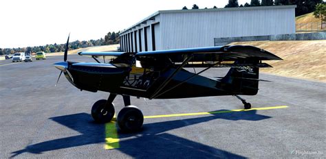 Airpac1 Adi Kitfox Speedster Black Livery For Microsoft Flight