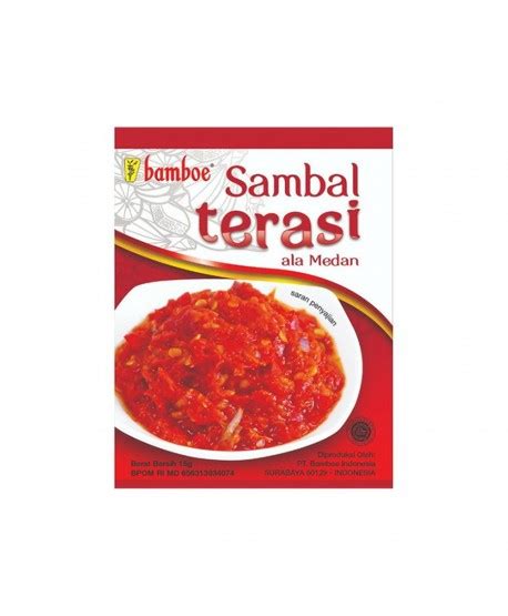 Bamboe Sambal Terasi Ala Medan 15g