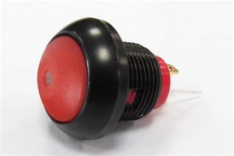 Rs Pro Interruptor De Botón Pulsador Rs Pro Color De Botón Rojo
