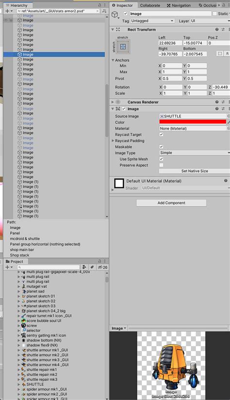 ref search on sprites in ui images returns too many hits with the wrong