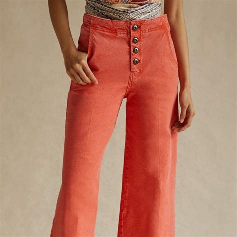 Anthropologie Pants And Jumpsuits Anthropologie Pilcro Sailor Wideleg
