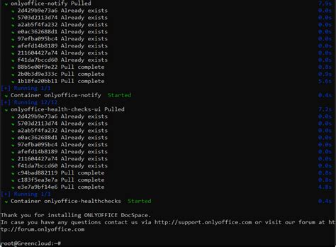 How To Install ONLYOFFICE DocSpace On Ubuntu GreenCloud Documentation