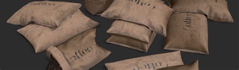 Coffee Bags Assets Flippednormals