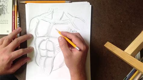 How To Draw Killer Abs Real Time Youtube