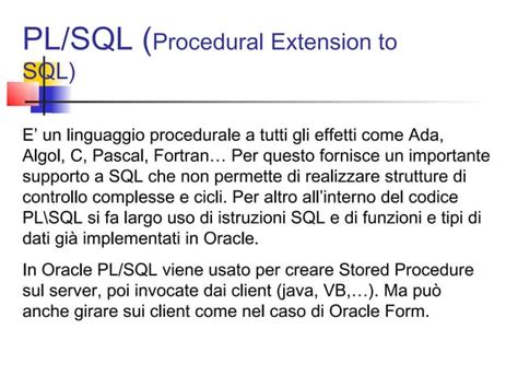 Oracle Pl Sql 1 Ppt