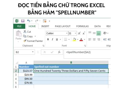 Cách đọc số tiền bằng chữ trong excel cực đơn giản dễ hiểu