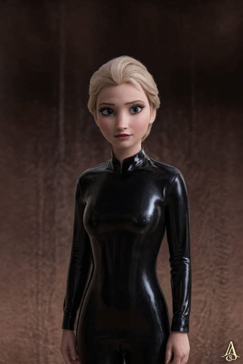 Elsa Latex 005 By Almostfaimous On Deviantart