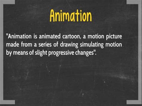 computer animation ppt