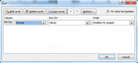 Sorting And Filtering Real Statistics Using Excel