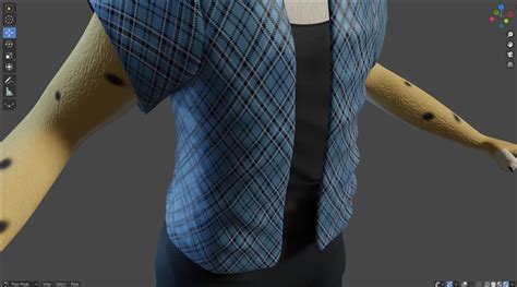 Jade Anthro Cheetah 3d Model By Cm Studios