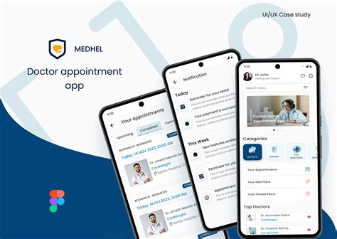 Doctor Appointment App Uiux Behance
