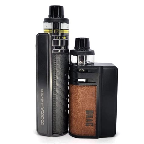 Voopoo Drag E60 And H80s Review Different Designs Similar Devices