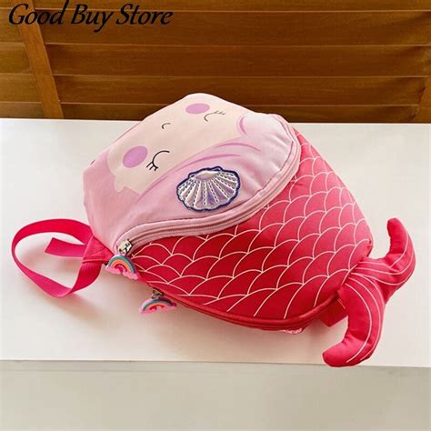 Leuke Rugzak Purse Cartoon Vis Schooltassen Kleute Grandado