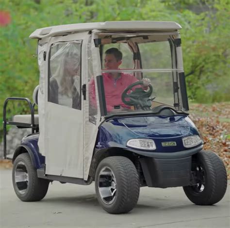 Ezgo Txt Enclosure Golf Cart Cover Doorworks Hinged Hard Door