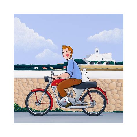 Ivan Triay Tintin Large Galería De Arte Menorca Menorca Art Gallery