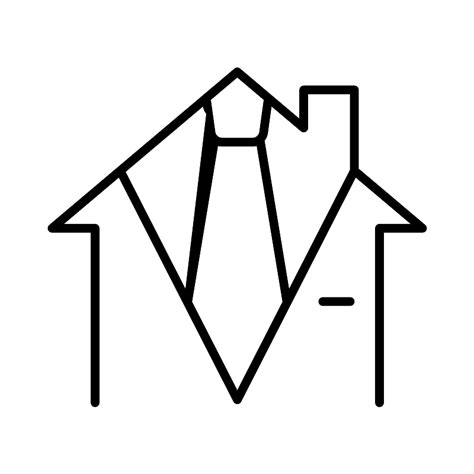 Work Home From Social Distancing New Normal Business Vector Svg Icon