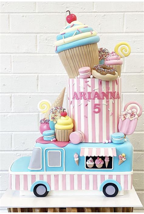 Ice Cream Truck Cake