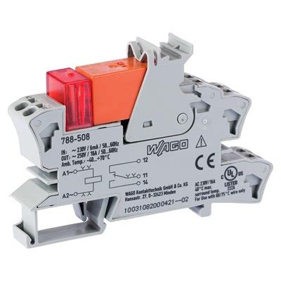 WAGO Relay Module VAC XCO A JPR Electronics Ltd