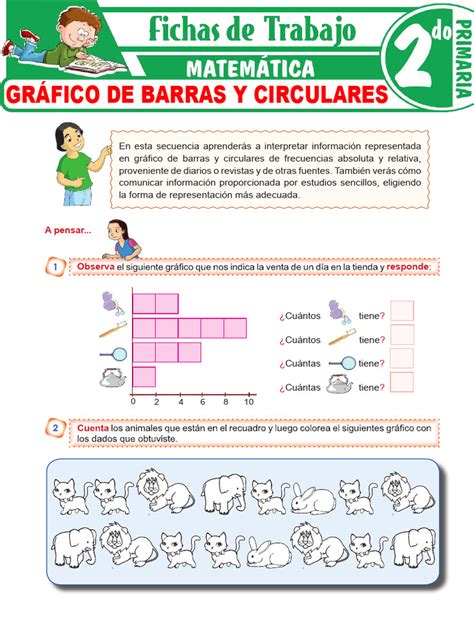 Actividades De Gráficas Para Niños Pdf Relaciones Personales
