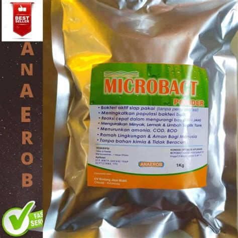 Promo Bakteri Pengurai Limbah Microbact Anaerob Powder 1 Kg Diskon 23 Di Seller Leomord Store