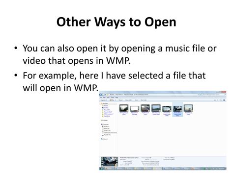 PPT Windows Media Player PowerPoint Presentation Free Download ID