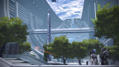 The Presidium On The Citadel From Mass Effect 1 Was Frutiger Aero R