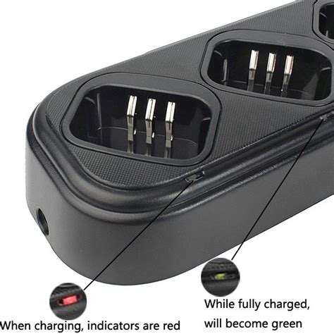 High Quality Single Row Multi Six Way Charger For Tyt Md 380 Md380 Dp