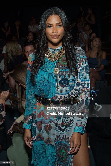 Miss Teen Usa 2010 Kamie Crawford Attends The Desigual Fashion Show