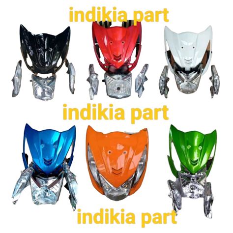 Jual Cover Body Bodi Depan Tameng Panel Lampu Depan Sein Honda Beat Fi