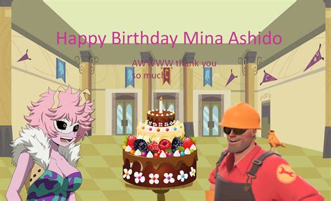 Happy Birthday Mina Ashido By Daniotheman On Deviantart