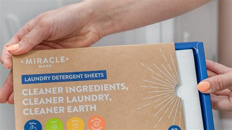 Miracle Made Detergent Sheets Are Great For The Earth And Your Clothes