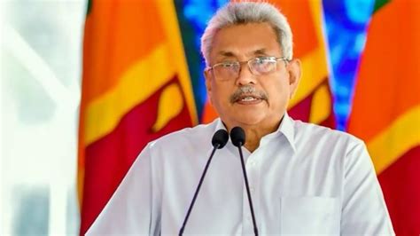Sri Lanka Economic Crisis President Gotabaya Rajapaksa Sends