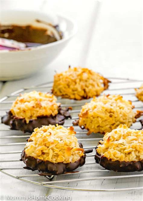 Eggless Coconut Macaroons Mommys Home Cooking