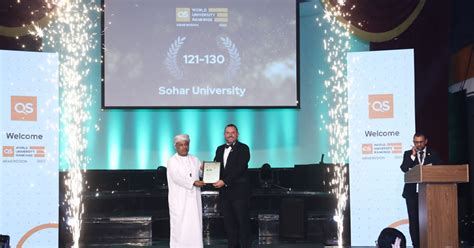 جامعة صحار تتقدم 30 درجة في تصنيف Qs العالمي صحيفة رصد
