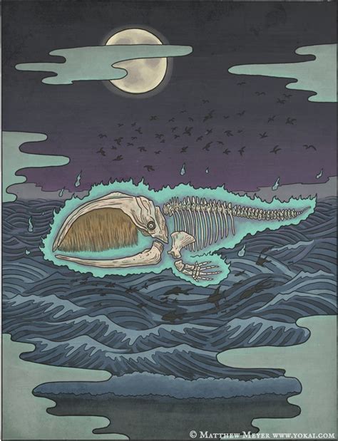 Mystical Sightings Bakekujira Animated Whale Skeletons Japanese