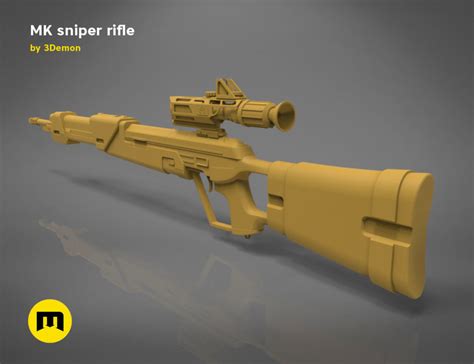 Mk Sniper Rifle Fennec Shand 3demon 3d Print Models Download