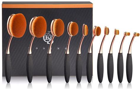 13 Best Oval Makeup Brush Sets Of 2023 Makeup Artist Approved