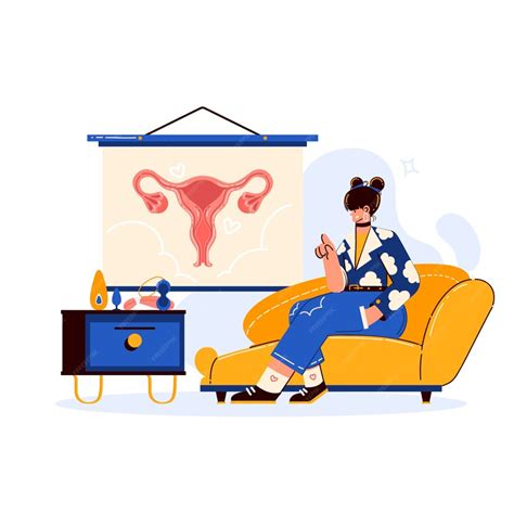 손으로 그린 성교육 그림 무료 벡터