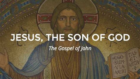 Jesus The Son Of God Trinity Cambridge Church
