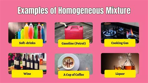 10 Homogeneous Mixture Examples In Daily Life Right Examples