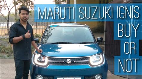 Maruti Suzuki Ignis Alpha 13 Mt Model Review Buy Or Not Youtube