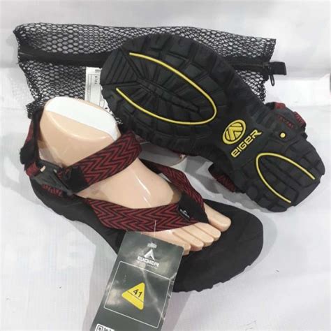 Jual Sandal Gunung Jepit Pria Maroon Eiger Outdoor Sendal Eiger Pria Wanita Di Seller Maju